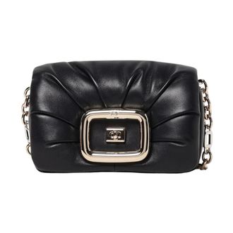 Roger Vivier Elegante Schwarze Ketten Clutch Tasche - - Bags - Damen - Schwarzk - ONE SIZE