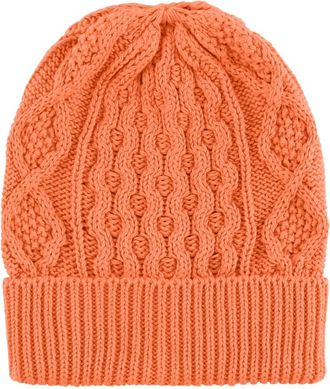 Americandreams Americandreams, Femme, Accessoires, Orange, Taille: ONE Size Billy Cotton Beanie