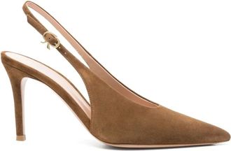 Gianvito Rossi Femme, Chaussures, Brun, Taille: 39 EU Escarpins