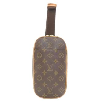 Louis Vuitton Sac bandouli&egrave;re Pochette Pre-owned - Femme - Pre-owned - Brun - Taille: ONE Size