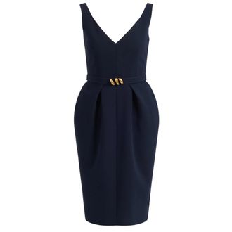 Max Mara Mseulivo Kleid - - Dresses - Damen - Blau - XS