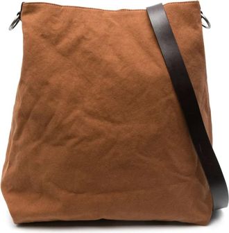 Dries Van Noten Homme, Sacs, Orange, Taille: ONE Size Grand sac bandouli&egrave;re