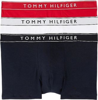 Tommy Hilfiger Stretch Cotton Trunk Boxers 3er-Pack - - Underwear - Herren - Mehrfarbig - 2XL