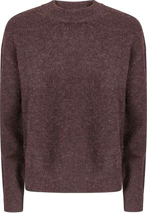 Sams&oslash;e & Sams&oslash;e Pull Col Rond - Noir