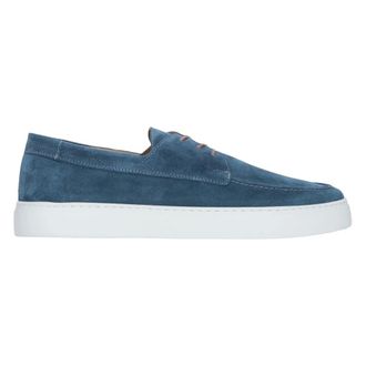 Estro & Luminara Homme, Chaussures, Bleu, Taille: 45 EU Mocassins &agrave; lacets