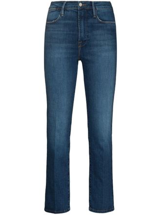 Frame Denim jean Le High Straight - Bleu