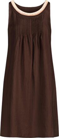 Mint & Mia Womens Webkleid Dress, kakao, 42