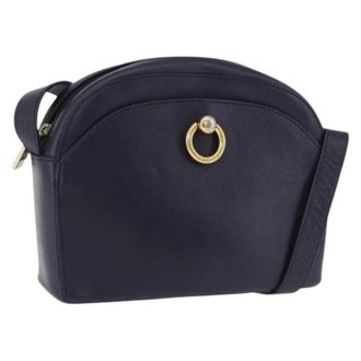 Celine Sac bandouli&egrave;re vintage doccasion - Femme - Pre-owned - Bleu - Taille: ONE Size