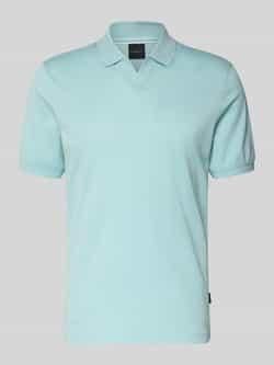 Bugatti Regular Fit Poloshirt mit Strukturmuster
