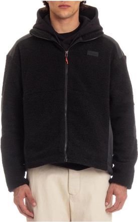 Cotopaxi Schwarzer Trekkingstil Mantel mit Nylon-Details - - Jackets - Herren - Schwarzk - XL