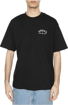 Edwin Homme, Tops, Noir, Taille: XL High Life Low Levels Chest TS