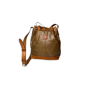 Celine Sac Seau en Cuir Pre-owned - Femme - Pre-owned - Brun - Taille: ONE Size
