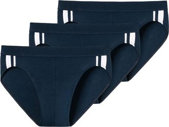 Schiesser Rioslip SCHIESSER 95/5, Herren, Gr. 10 (4XL), blau (803, dunkelblau), Single Jersey, Obermaterial: 95% Baumwolle, 5% Elasthan, unifarben, eng, Unterho