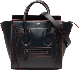 Celine Pre-owned Luggage Tote - Femme - Pre-owned - Bleu - Taille: ONE Size