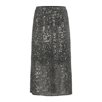 Kaffe Curve Femme, Jupes, Gris, Taille: 40 FR KClaila Sequins Skirt