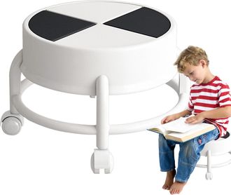 Generic Niedriger Rollsitz, Rollhocker, Stuhl mit niedriger H&ouml;he, Schwerlast, mobiles Rollen, Stufe mit 360&deg; drehbaren R&auml;dern f&uuml;r Salon, Zuhause