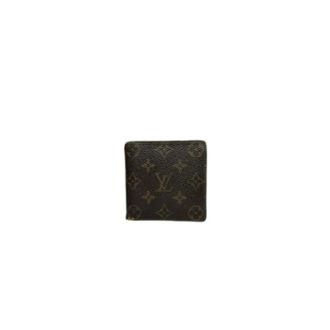 Louis Vuitton Portefeuille en cuir Vintage Pre-owned - Femme - Pre-owned - Brun - Taille: ONE Size