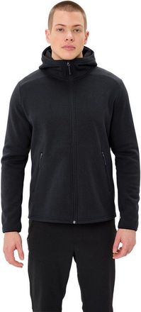 Vaude Fleecejacke MENS IDRIS FLEECE HOODY (1-St) mit Kapuze und hohem Kragen, schnell trocknendes Material