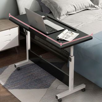 Generic Laptoptisch,h&ouml;henverstellbar Und Abgewinkelt,Klappbarer Computertisch Mit Rollen,Schreibtisch Computertisch Mobiler Stehtisch &Uuml;berbett-Tisch 360,Beist