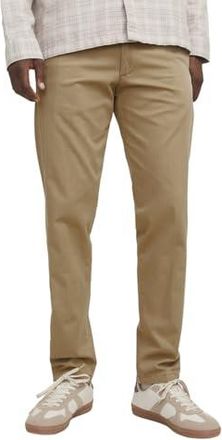 Jack & Jones Homme Jpstkane Jjbarret Noos Pantalon Chino, Elmwood, 33W / 32L EU