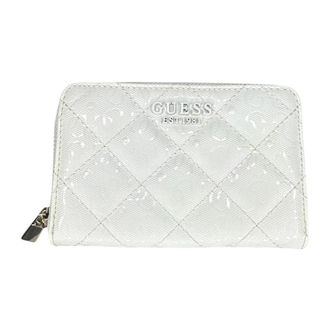 Guess Laurel Wallet - Femme - Accessoires - Blanc - Taille: ONE Size