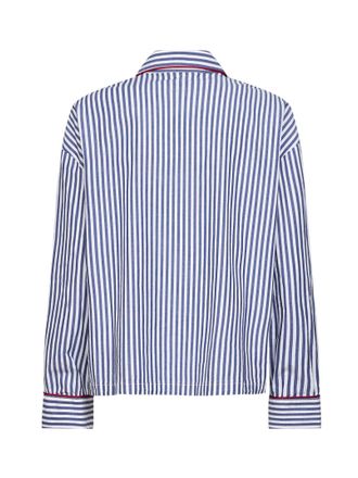 MC2 Saint Barth Womens Shirt Astra Poplin Blue Cotton