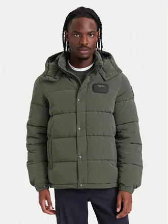 Aeronautica Aeronautica Militare Winterjacke 262AB3072UCT04358 Khakifarben Regular Fit