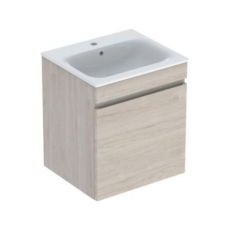 Keramag Geberit Renova Plan Set mit Waschtisch u. Unterschrank,1