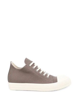 Rick Owens Denim Low Top Sneakers
