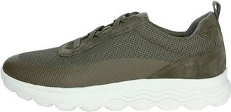 Geox Mens U Spherica a Sneaker, Militaire, 44 EU