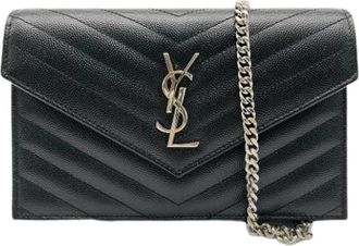 Saint Laurent Sac bandouli&egrave;re Pre-owned - Femme - Pre-owned - Noir - Taille: ONE Size