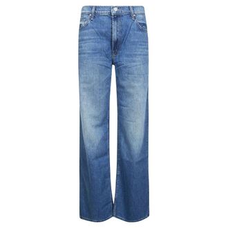 Mother The Rerun Zip Sneak - - Jeans - Damen - Blau - W26