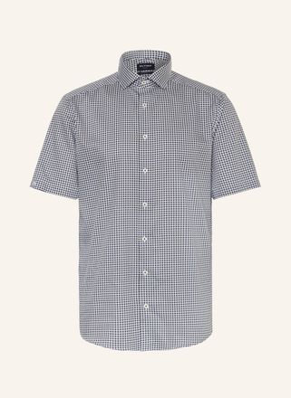 Olymp Kurzarm-Hemd Luxor Modern Fit grau