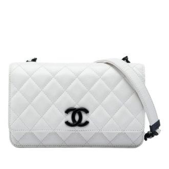 Chanel Pre-owned Wallet on Chain - - Pre-owned - Damen - Wei&szlig; - ONE SIZE