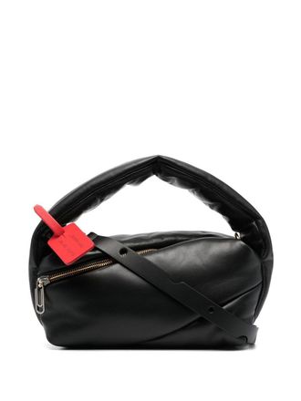 Off-white sac à main Pump à design matelassé - Noir
