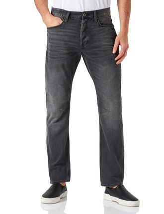 G-Star RAW Herren A-STAQ Tapered Jeans, Grau (Worn in tin D20005-C526-C943), 29W / 32L