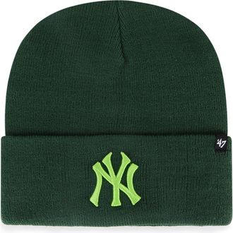 47 Brand 47 BEANIE MLB NEW YORK YANKEES HAYMAKER DARK GREEN
