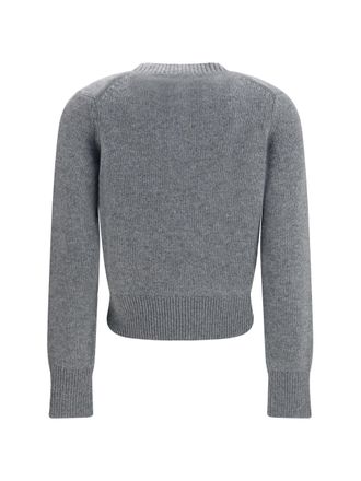 Burberry Wool and Cashmere Cardigan - Gray