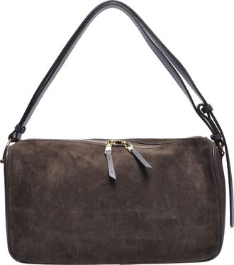 Luisa Vannini Kastanienbraun Rindsledertasche