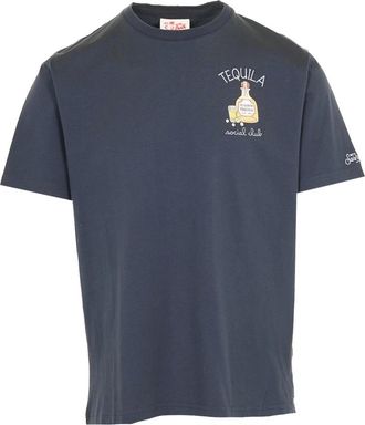 MC2 Saint Barth Homme, Tops, Bleu, Taille: XL Portofino Social Tequila