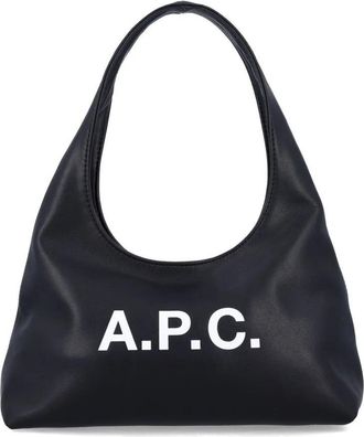 A.P.C. Hobo Bags - Baby Ninon Shoulder Bag - Gr. unisize - in Schwarz - f&uuml;r Damen