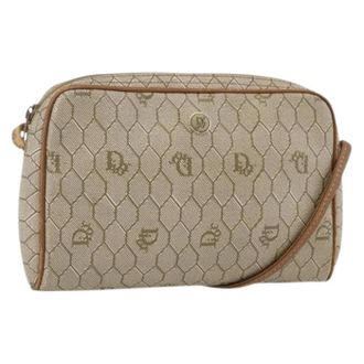 Dior Pre-owned Vintage Schultertasche - - Pre-owned - Damen - Beige - ONE SIZE