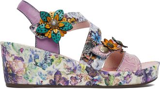 Laura Vita Sandalen Laura Vita Facdiao 11 Violett