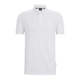 HUGO BOSS Homme, Tops, Blanc, Taille: XL Polo