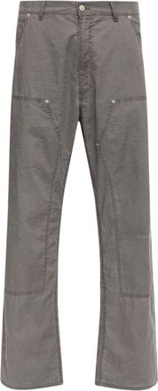 Maison Margiela Homme, Pantalons, Gris, Taille: W33 Wide-leg Denim Jeans