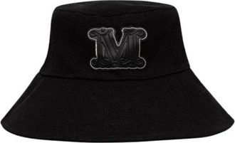 Max Mara Femme, Accessoires, Noir, Taille: ONE Size Gondola Hat