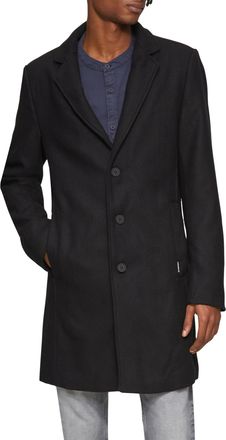 QS by s.Oliver Herren 2150184 Mantel mit Reverskragen, 9999, XXL