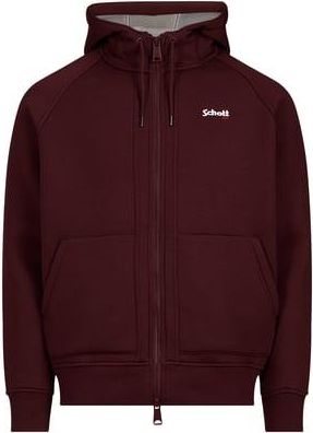 Schott NYC Sweat &agrave; capuche en coton m&eacute;lang&eacute;