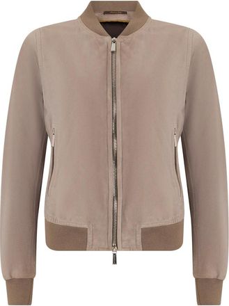 Moorer Veste Bombe L&eacute;g&egrave;re - Femme - Vestes - Brun - Taille: 36 FR