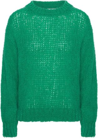 Americandreams Americandreams, Femme, Pulls, Vert, Taille: 42 FR Leonnie Alpaca Pullover